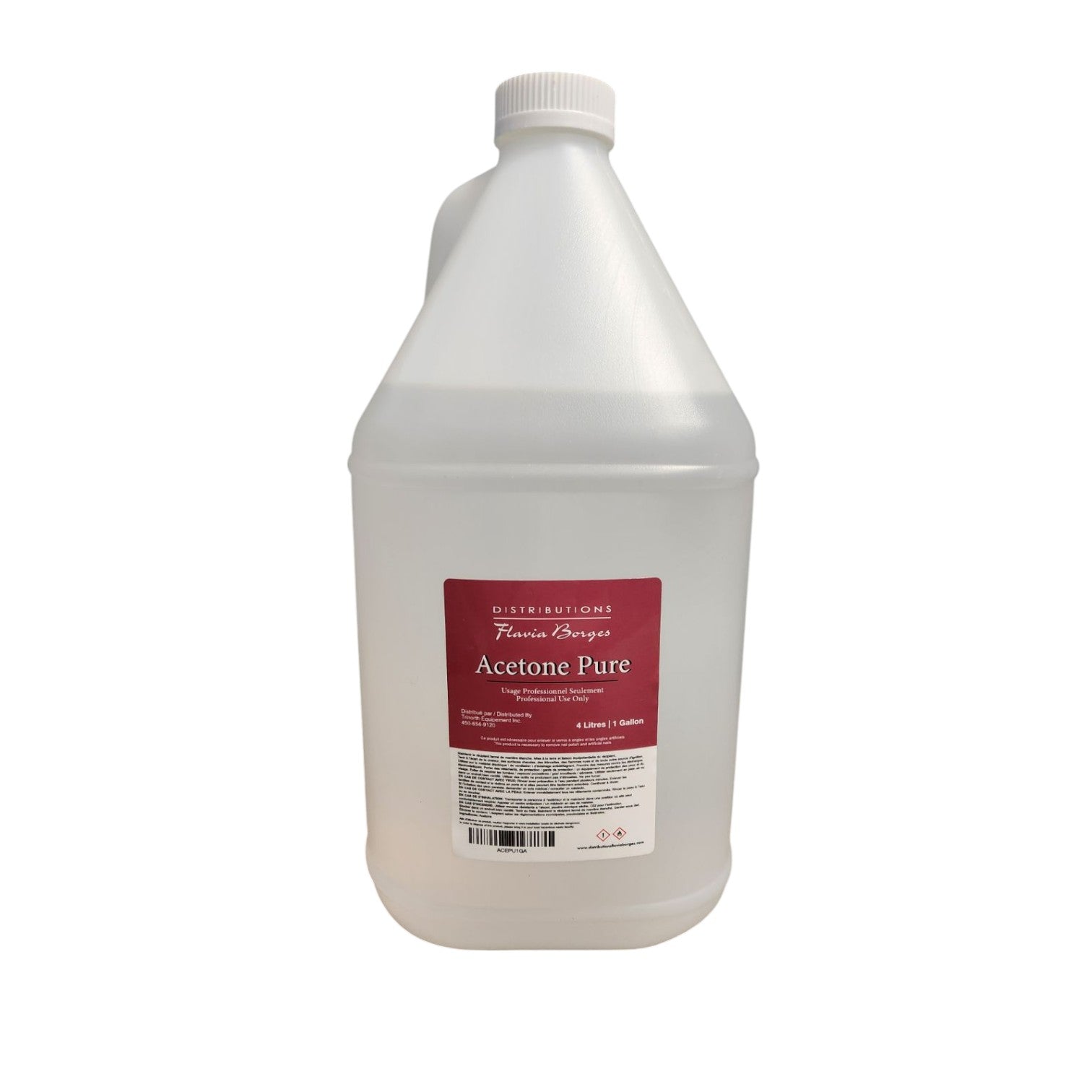 Flavia Borges Pure Acetone (Gallon) - Beauty Depot